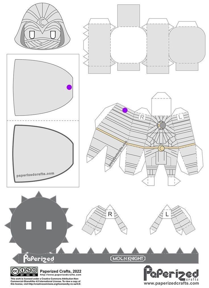 Pin By Lemonpie On Marvel Crafts In 2022 Moon Knight Paper Crafts Knight Decoración De