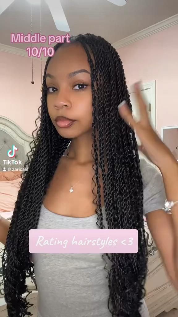Boho Senegalese Twists Hairstyles Video Afro Frisyrer Frisyridéer Hår Och Skönhet