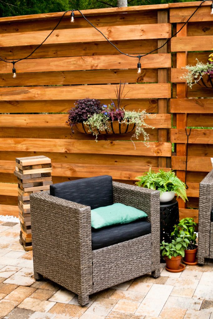Stunning Diy Horizontal Slat Fence Lifestyle Fresh Mommy Blog
