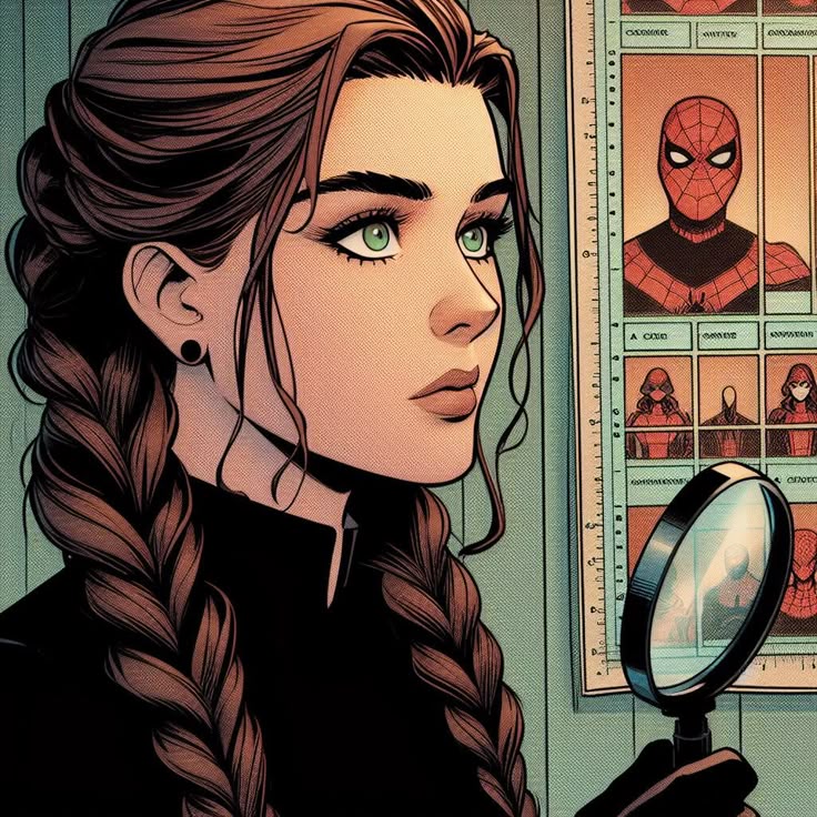 Spider Man Oc Diseño De Personajes Dibujos Fotos De Rostro De Hombres