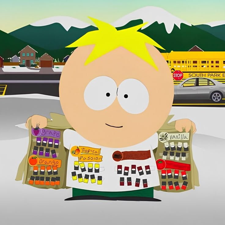 Butters South Park Trey Parker South Park Characters Silly Pictures North Park Park Art