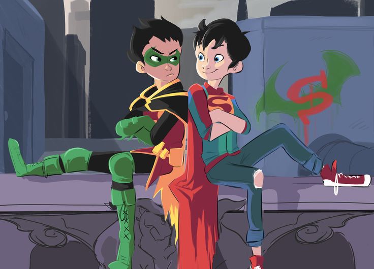 Damijon The Super Sons Ship Personajes De Dc Comics Superhéroes