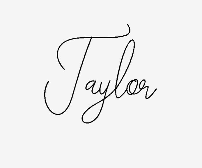 Assinaturas para a Dr - Taylor Assinaturas para a Dr - Taylor