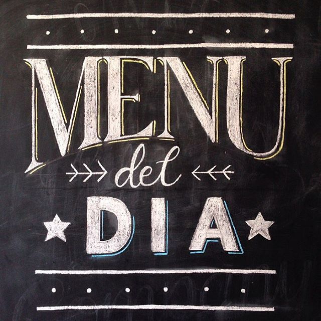 Mechu Diamante On Instagram Chalkboard Menu ☝️ Lettering Letters