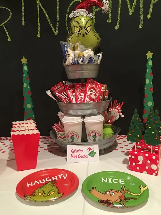 50 Diy Grinch Themed Christmas Party Ideas Grinch Christmas