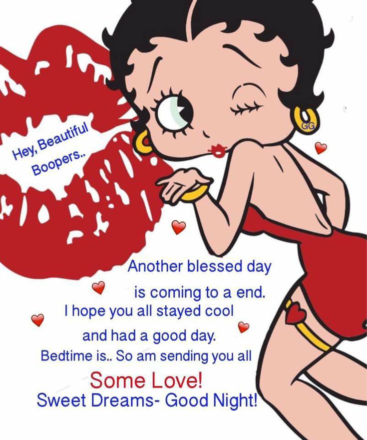 Pin By Otilia Farmer On All About Betty Boop Sweet Dreams Bedtime Betty Boop