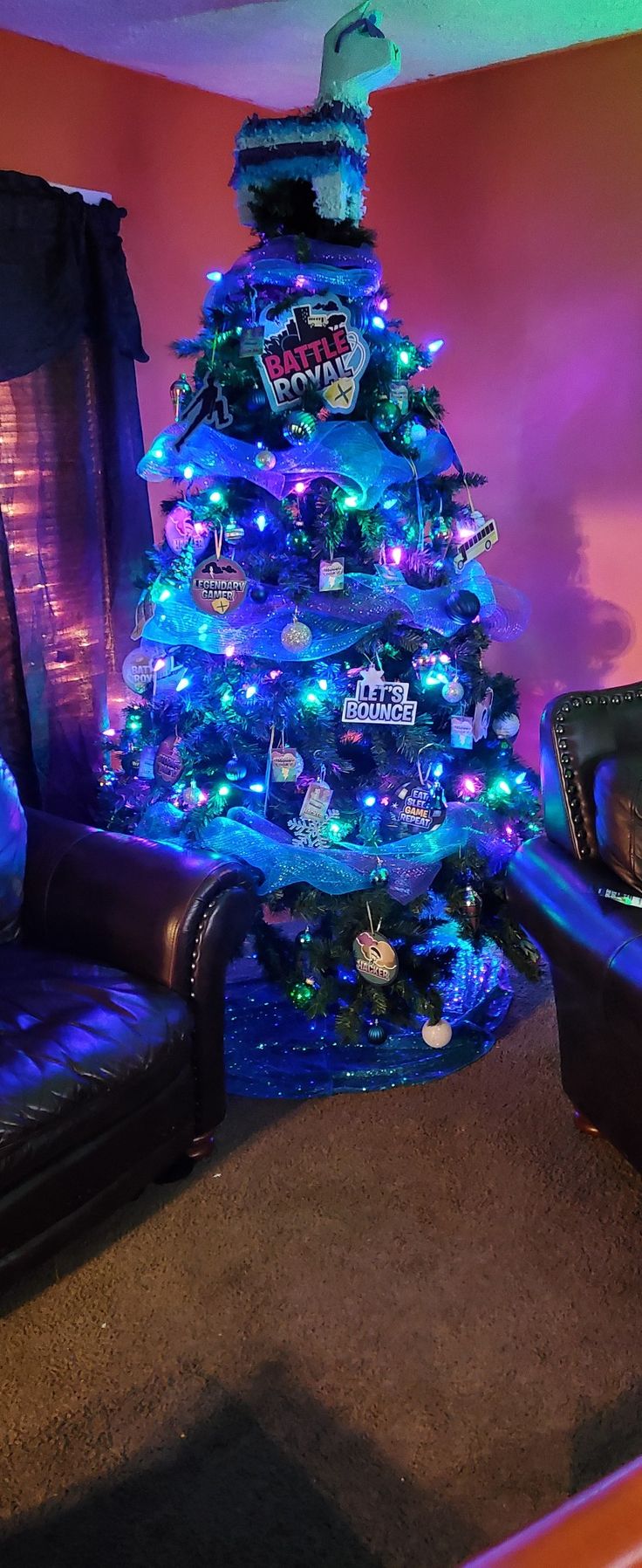 Festive Fortnite Christmas Tree