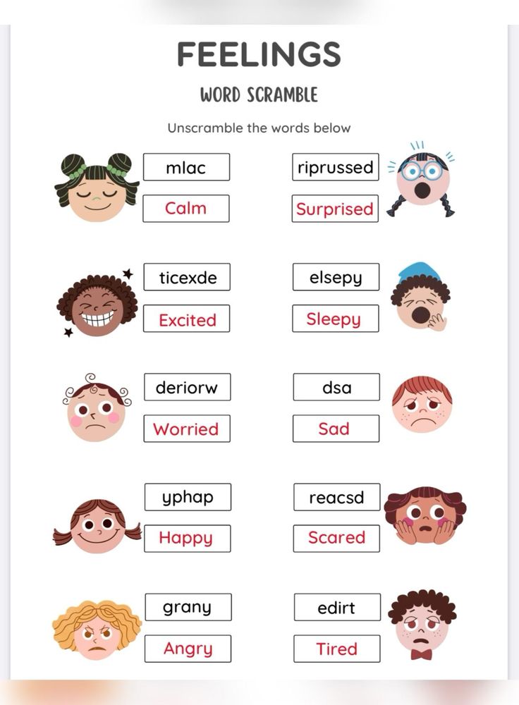 Schede Didattiche sulle Emozioni in Inglese per Bambini Scuola Primaria ... Schede Didattiche sulle Emozioni in Inglese per Bambini Scuola Primaria ...