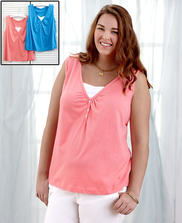 Womens Plus Sets Of 2 Tank Tops Plus Size Tank Tops Plus Size Womens Clothing Plus Size Women