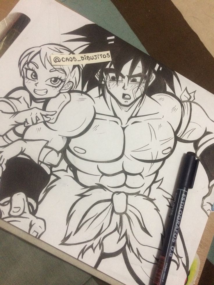 Broly X Chirai By Caos Dragon Ball Dragon Fighter