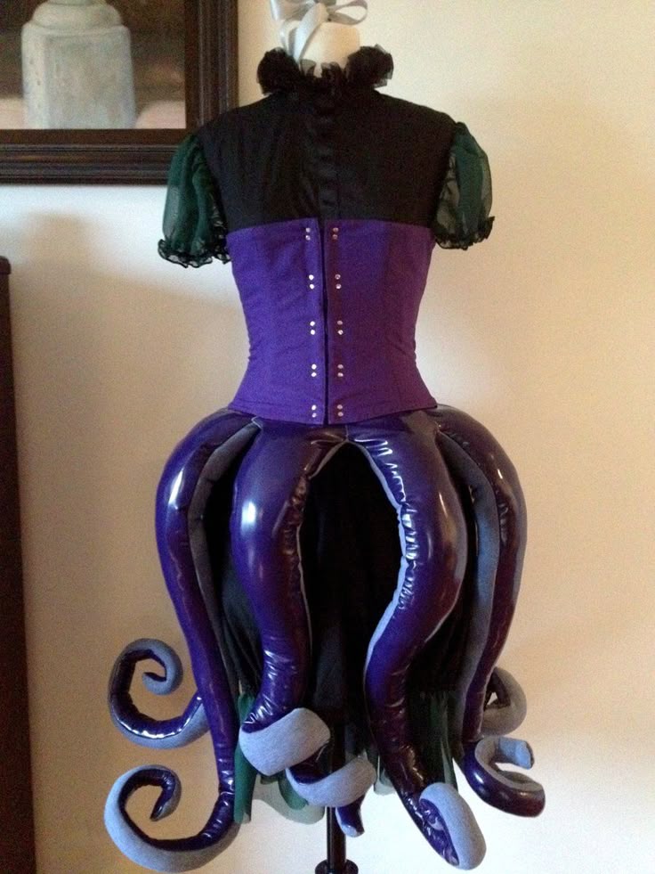 Octopus Woman Wip Ursula Costume Octopus Dress Octopus Costume