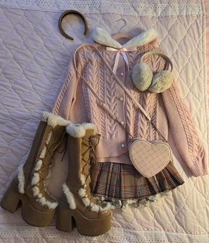 Coquette Winter Outfit Inspo 🦢 ️🩰 Girly Outfits Really Cute Outfits Pretty Outfits