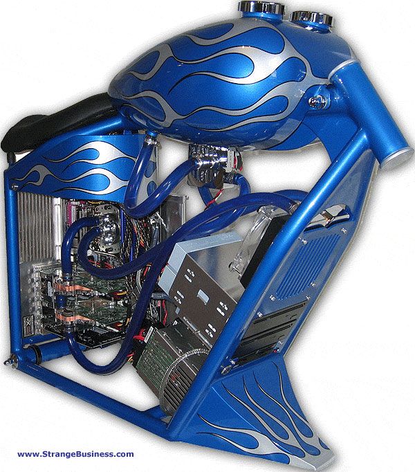 Strange Computer Tower Motorcycle Frame Custom Computer Custom Computer Case Computer Case