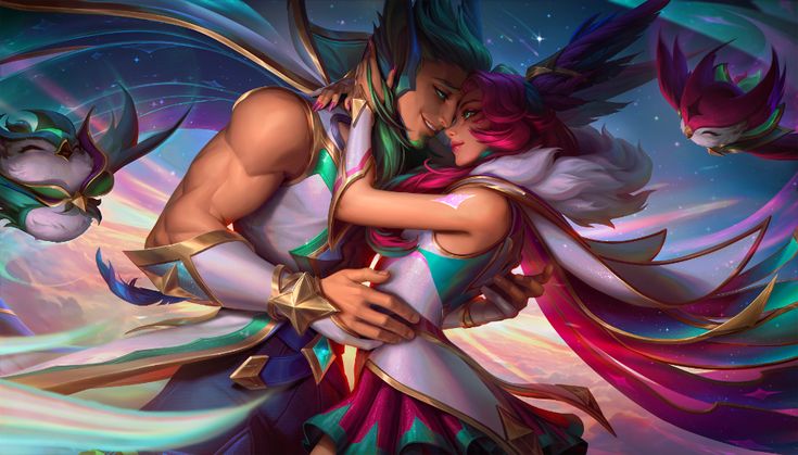 Artstation Star Guardian Xayah And Rakan Reedemed League Of Legends