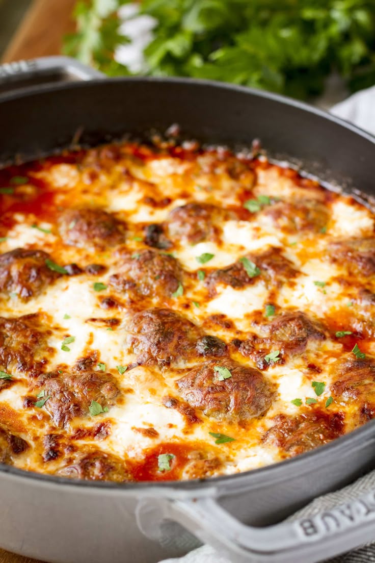 Simple 5 Ingredient Cheesy Meatball Casserole This Easy Meatball