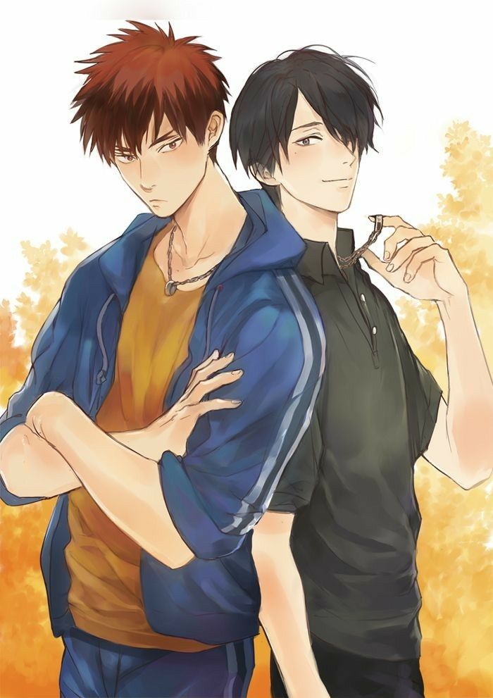 Kagami Taiga And Himuro Tatsuya Kuroko Kuroko No Basket Kurokos Basketball