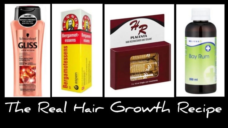 The Real Recipe To Hair Growth Bergamot Placenta Bayrum Hair Growth
