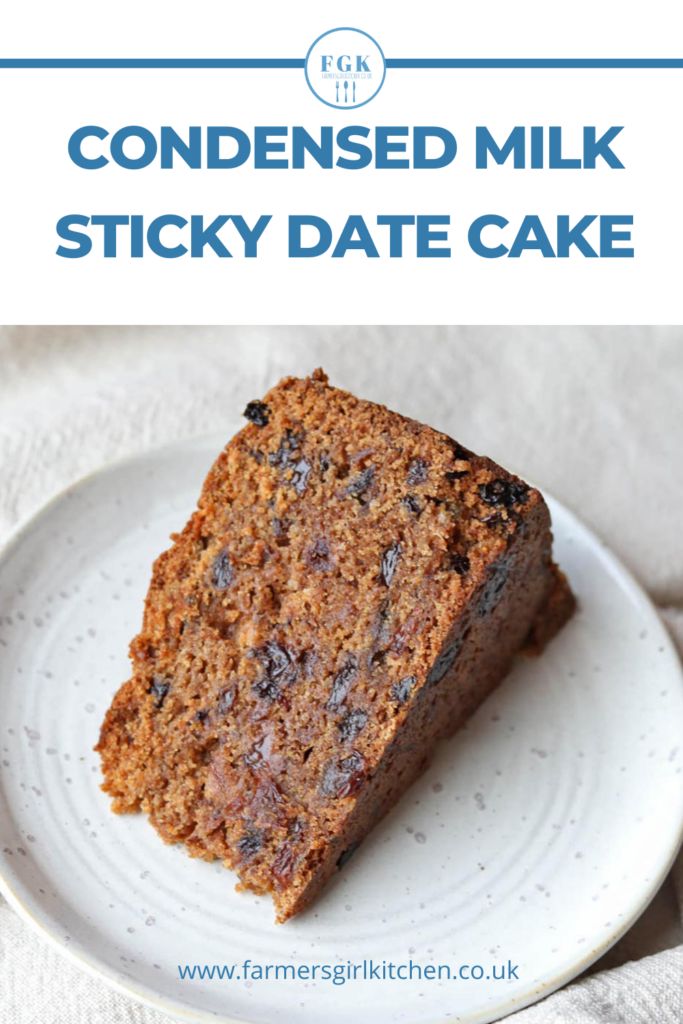 Condensed Milk Sticky Date Cake Milk Recipes Dessert Condensed Milk Recipes Desserts Fruit