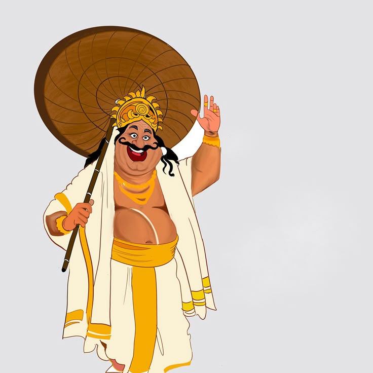 Maveli Onam Project On Behance Onam Pictures Onam Images Happy Onam