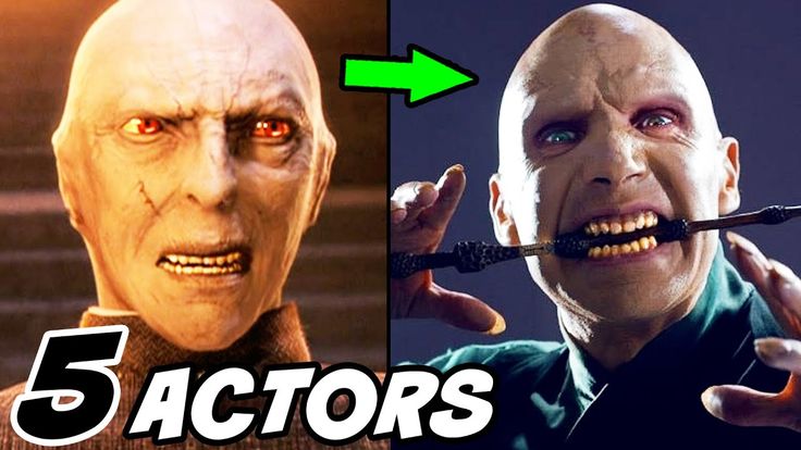 Why 5 Different Actors Played Voldemort Harry Potter Explained Voldemort Harry Voldemort