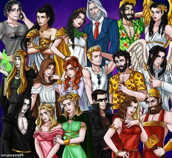 Mount Olympus Gods Percy Jackson