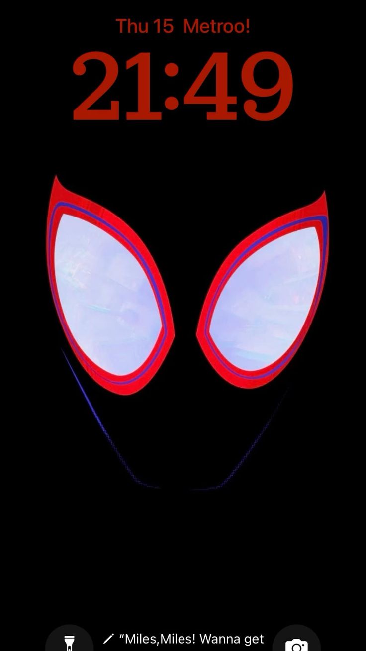 Spider Man Homescreen Costom App Icons Widgets And Wallpaper Neon Red Phone Icon App Icon