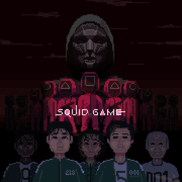 Squid Game Wallpaper Pixel Art Squid Games Game Wallpaper Iphone Iphone Pictures