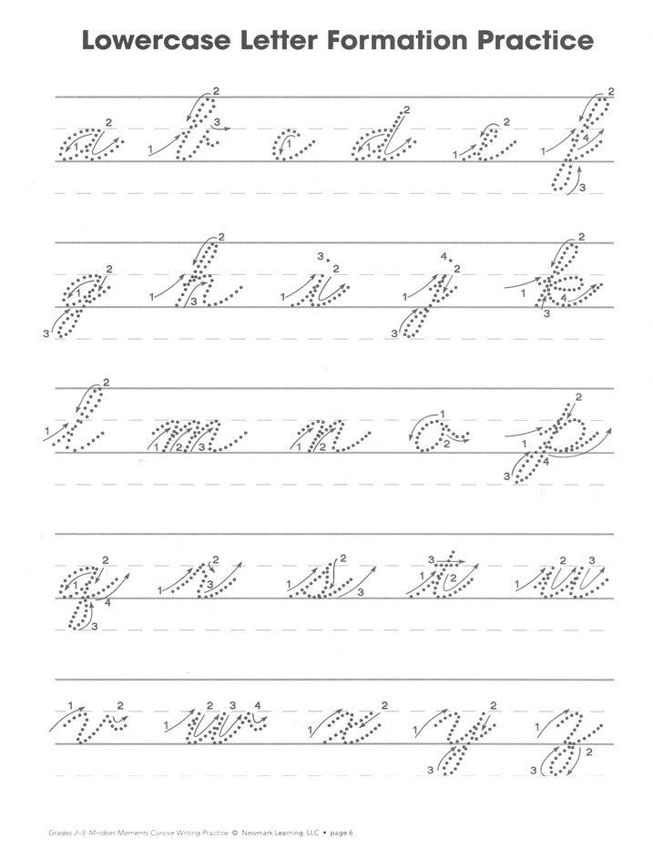 Mindset Moments: Cursive Writing Practice, Grades 2-3 in 2024 | 3rd ... Mindset Moments: Cursive Writing Practice, Grades 2-3 in 2024 | 3rd ...