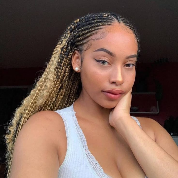 40 Feed In Braid Examples To Refresh Your Look Lemonade Braids Hairstyles Feed In Braids