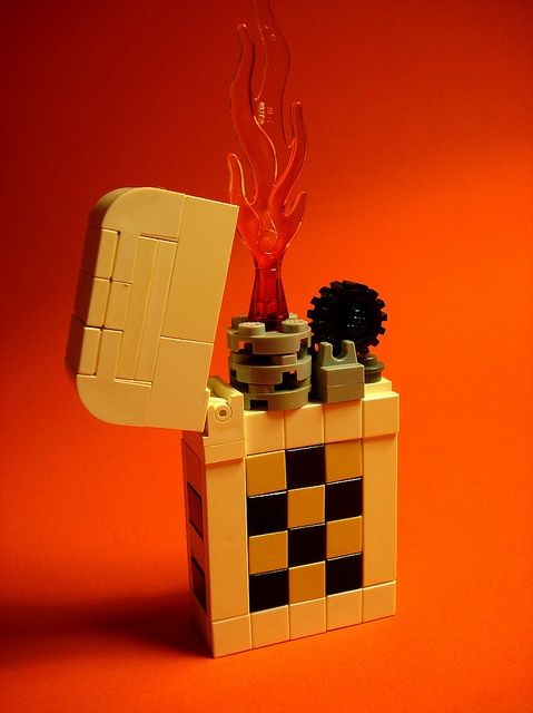 Lighter Lego Craft Lego Creative Custom Lego