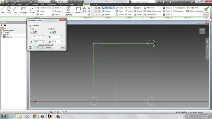 A Computer Screen With An Image Of A Room In The Middle And A Line Drawn On It