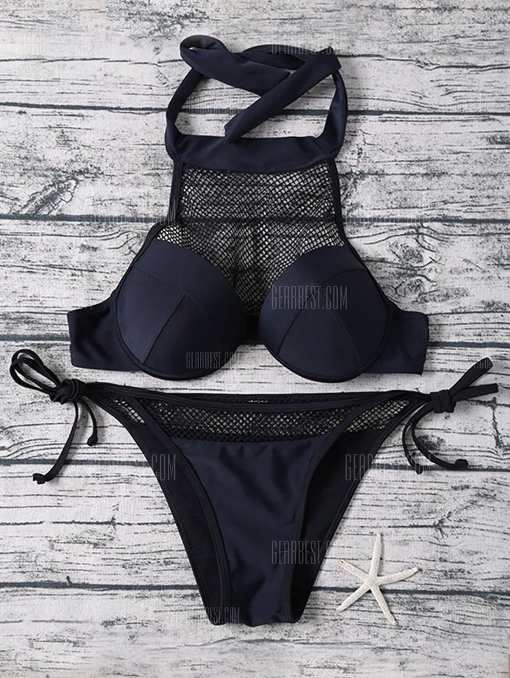 Push Up Bikini Black S Bikinis Sale Price And Reviews Gearbest Bikinis Swimwear Swimsuits