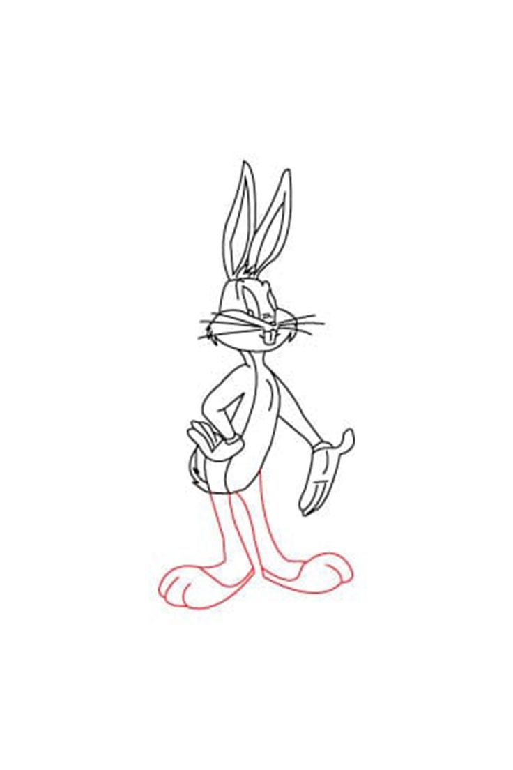 Bugs Bunny Drawing