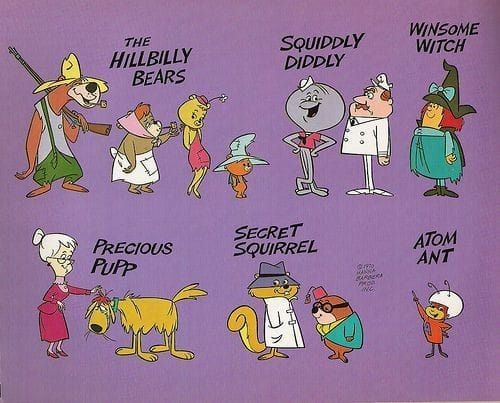 Saturday Mornings 1970 Classic Cartoon Characters Hanna Barbera Cartoons Retro Cartoons