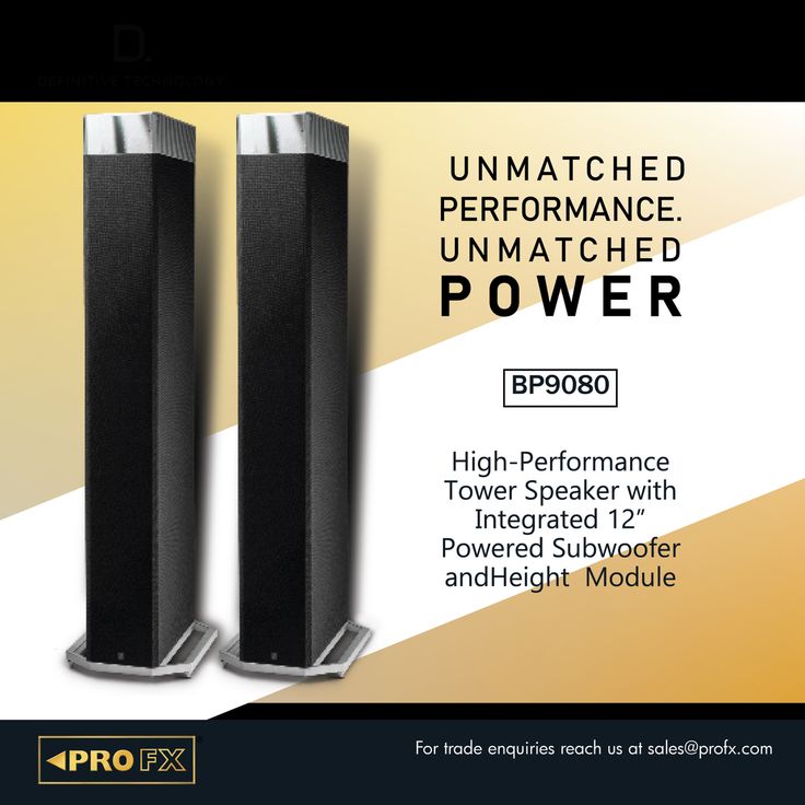 Definitive Technology BP Series Unmatched Performance. Unmatched Power ... Definitive Technology BP Series Unmatched Performance. Unmatched Power ...