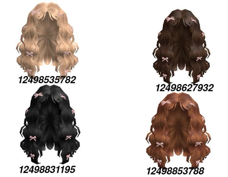 Id Roblox π Brown Hair Roblox Black Hair Roblox Cute Blonde Hair