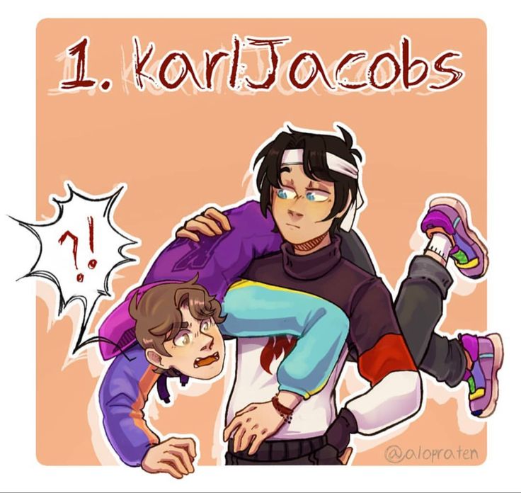 Karl And Sapnap In 2021 Dream Team Minecraft Fan Art Karl