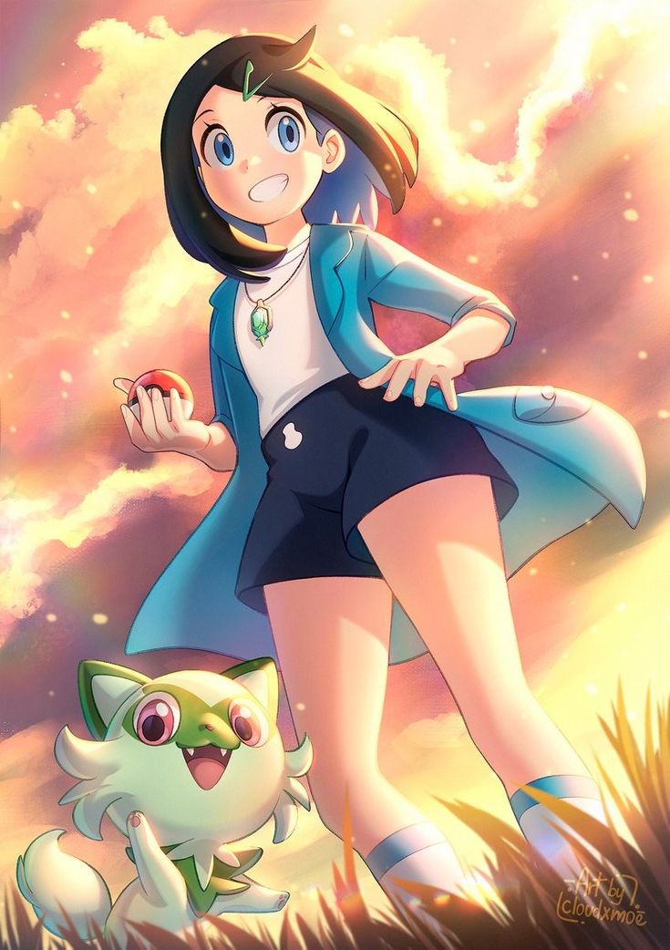 Liko Artwork Pokemon Pokemon Manga Pokemon Game Characters Pokemon