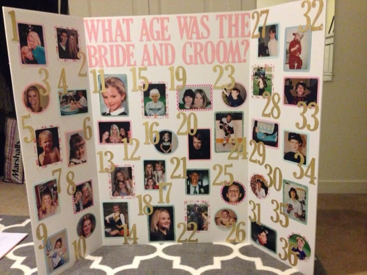 Fun Stag And Doe Game Guess The Age Of The Bride And Groom