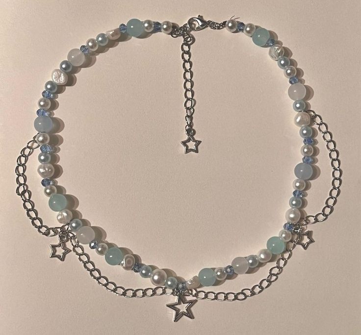 Pin By E🎀 On A Te Pinjeid Beaded Necklace Diy Beaded Bracelets Diy Pretty Jewelry Necklaces