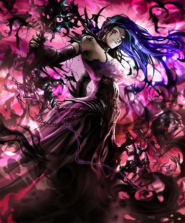 Card Shadow Witch Anime Art Fantasy Fantasy Character Design Fantasy Art