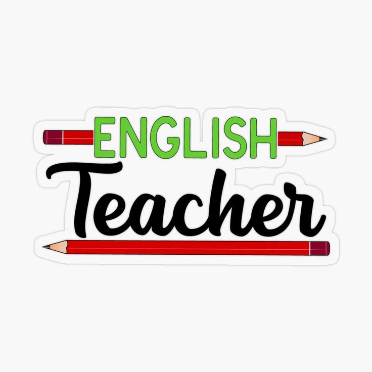 School English Teacher T Back To School Sticker By Lanecarter