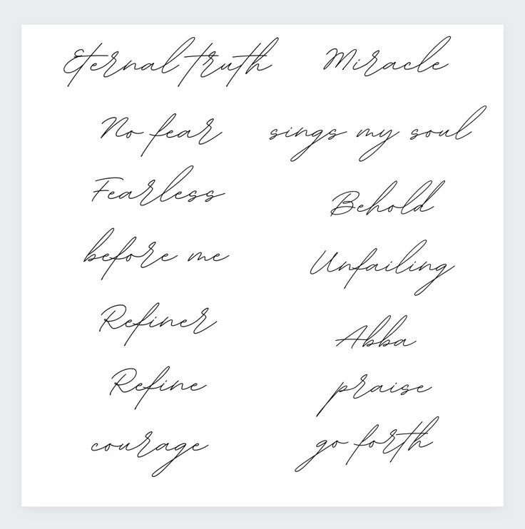 Small Word Christian Tattoos Pt 2 Christian Tattoos One Word Tattoos Cursive Tattoos