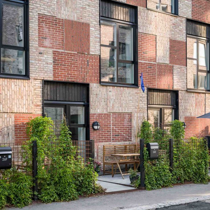 Resource Rows Lendager Brick Architecture Brick Facade The Row