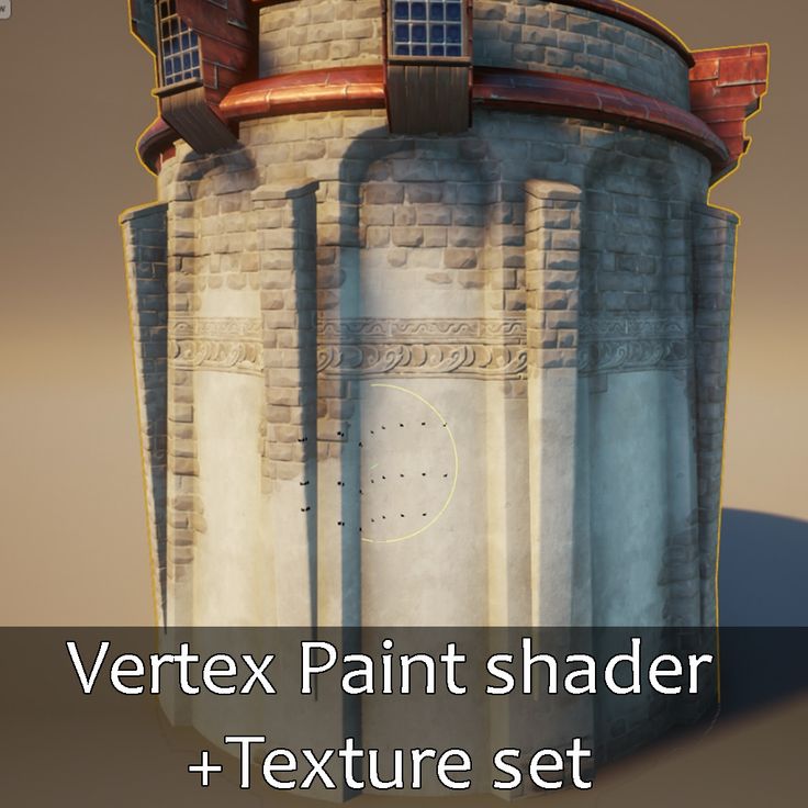 Vertex Paint Shader with Textures Vertex Paint Shader with Textures