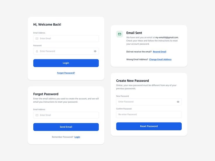 Reset Password Flow | High-quality images on Dribbble Reset Password Flow | High-quality images on Dribbble
