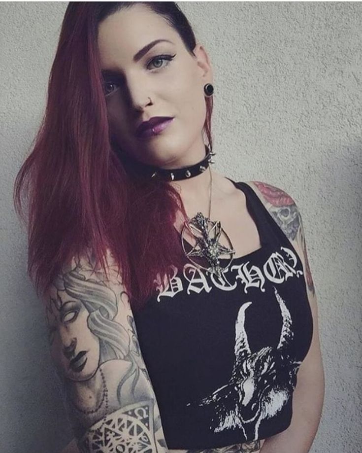 Chica Heavy Metal Heavy Metal Girl Metalhead Girl Black Metal Girl