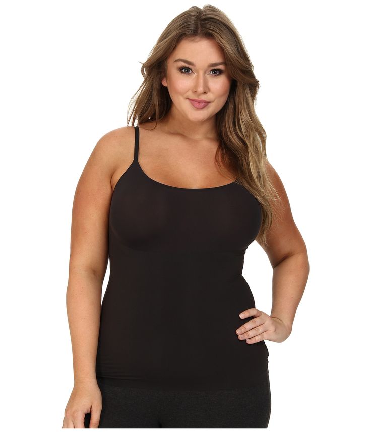 Spanx Plus Size Trust Your Thinstincts™ Camisole Black Camisole Plus Size Camisoles Black