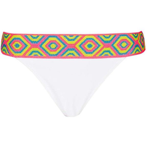 Neon Aztec Bikini Bottoms By Jaded London 210 Hkd Liked On Polyvore