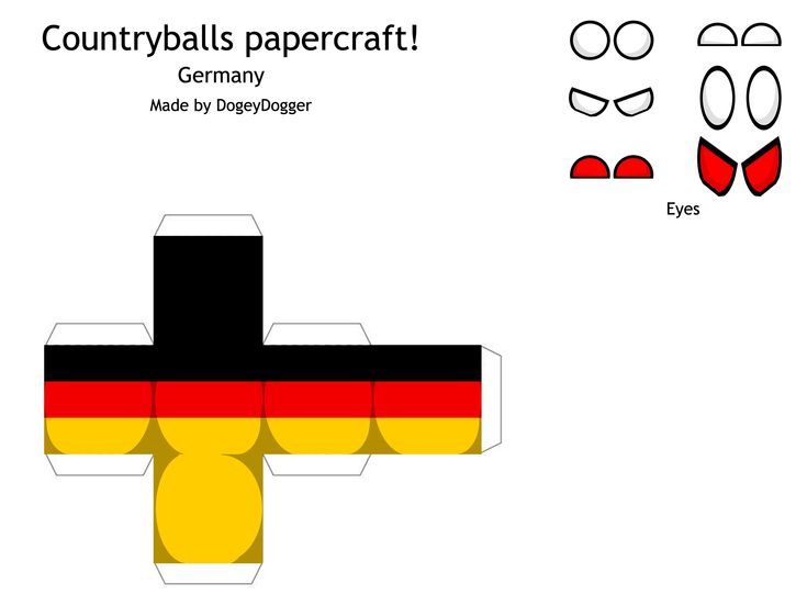 Germany Countryballs Papercraft en 2023 | Arte de papel en 3d ... Germany Countryballs Papercraft en 2023 | Arte de papel en 3d ...